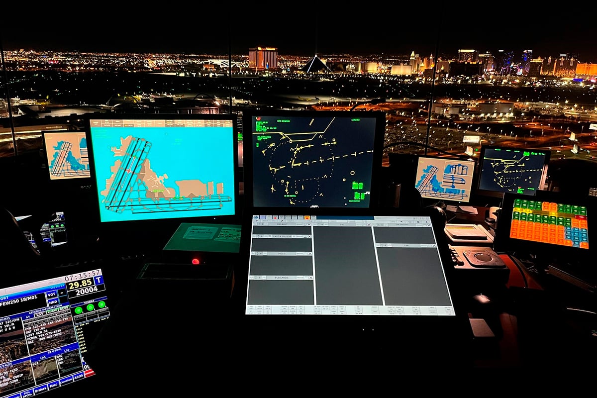 Case Study: Las Vegas ATCT Control Room Design
