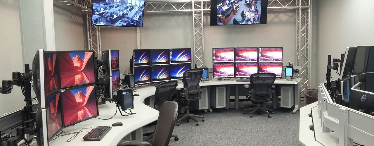 Cyber Security Control Room - Advanced Threat Monitoring Consoles ...
