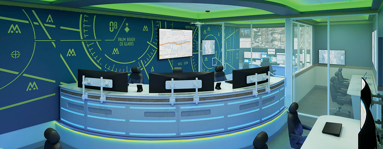 Power Plant Control Room - Enhanced Operator Output for Critical Monitoring