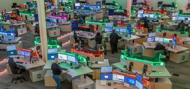 Evans Mission Critical Consoles, Control Rooms, Security Rooms