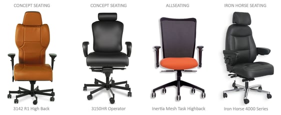 24/7 Control Room Chairs | Intensive Use Console Chairs | Evans