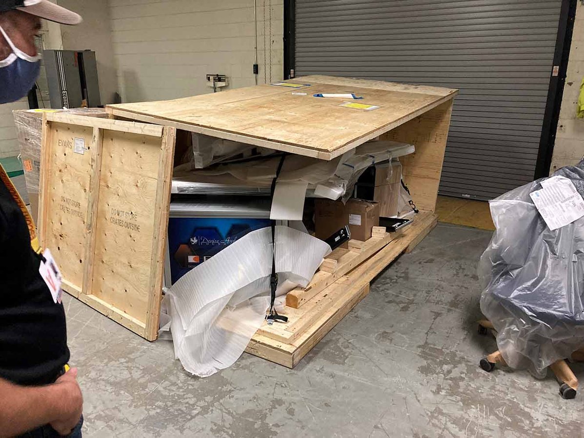 Evans Shipping Accident: Did our Console Survive the Damage? - Revco's ...