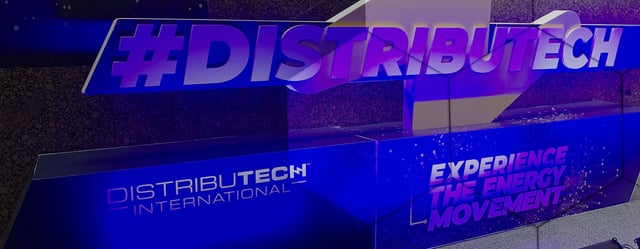 Evans at Distributech International 2023 in San Diego