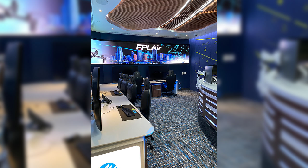 FPL Drone Command Center: A Drone Control Room by Evans