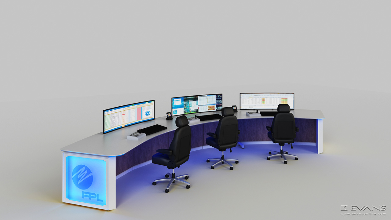 FPL Drone Command Center: A Drone Control Room by Evans