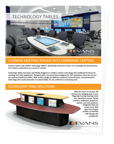 Freedom awaits with Evans’ Technology Tables - Interactive & Dynamic Freedom awaits with Evans’ Technology Tables - Interactive & Dynamic