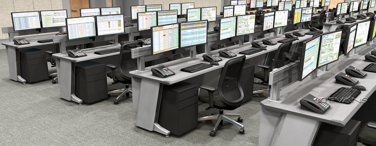 Strategy Air Technology Console for Control Rooms | Evans