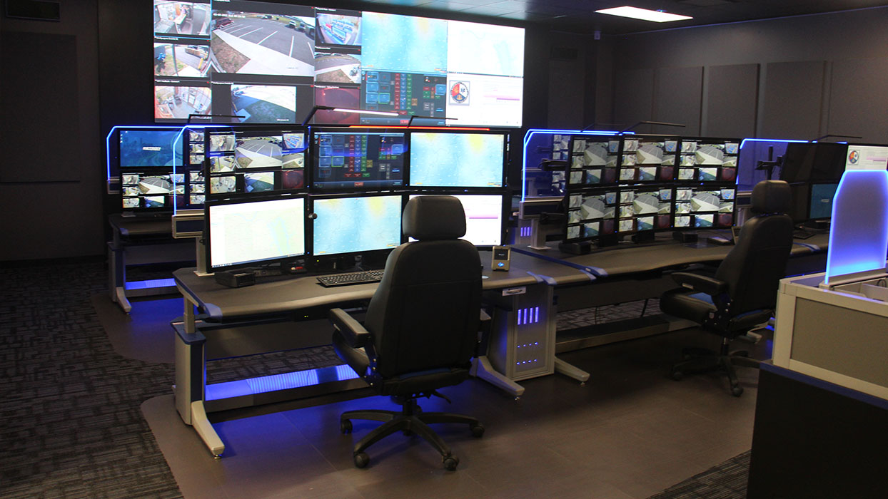 Real Time Crime Center Control Room - Mission Critical Solutions for ...