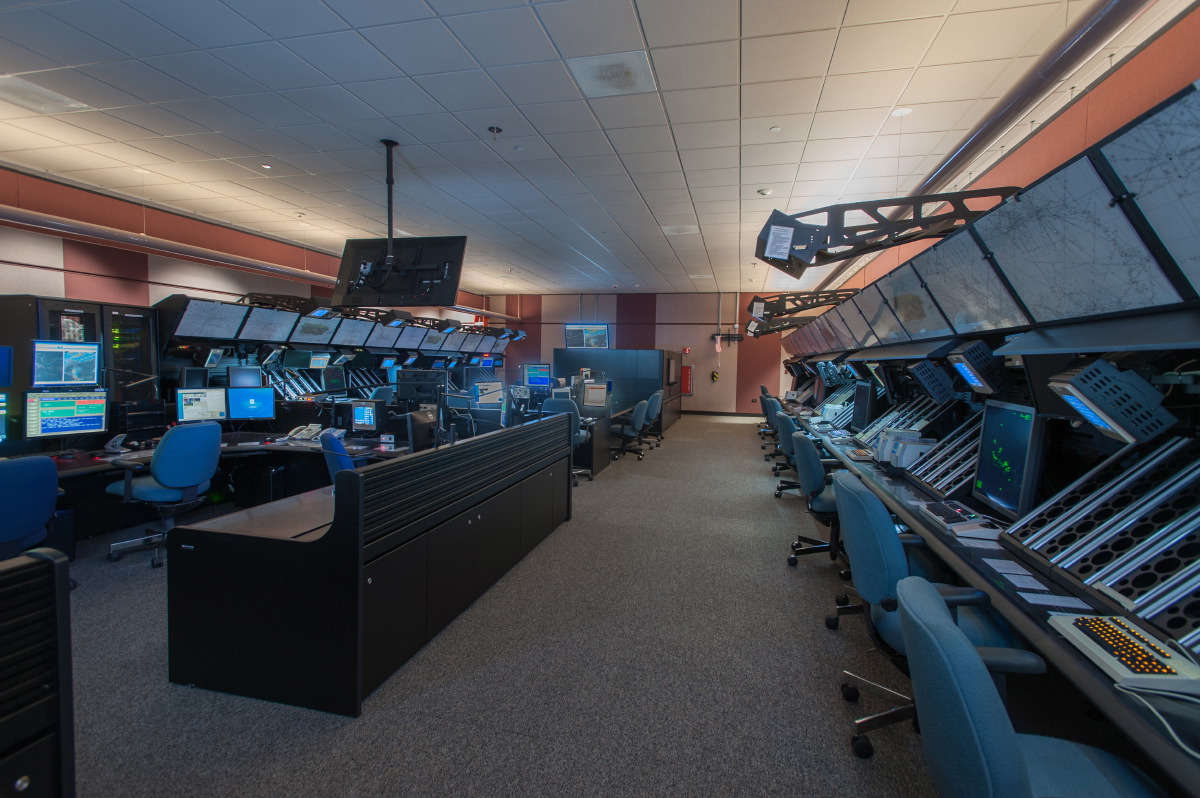 Air Traffic Control Room - Console Solutions for Aircraft Management