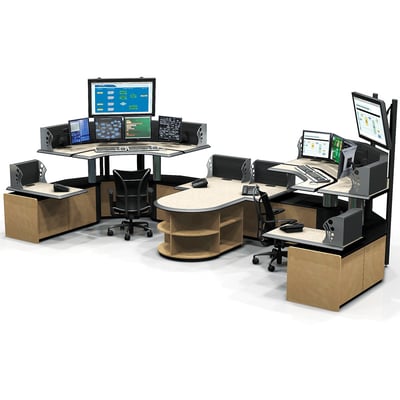 Response Sit-Stand Console | Standing Desk Console | Evans