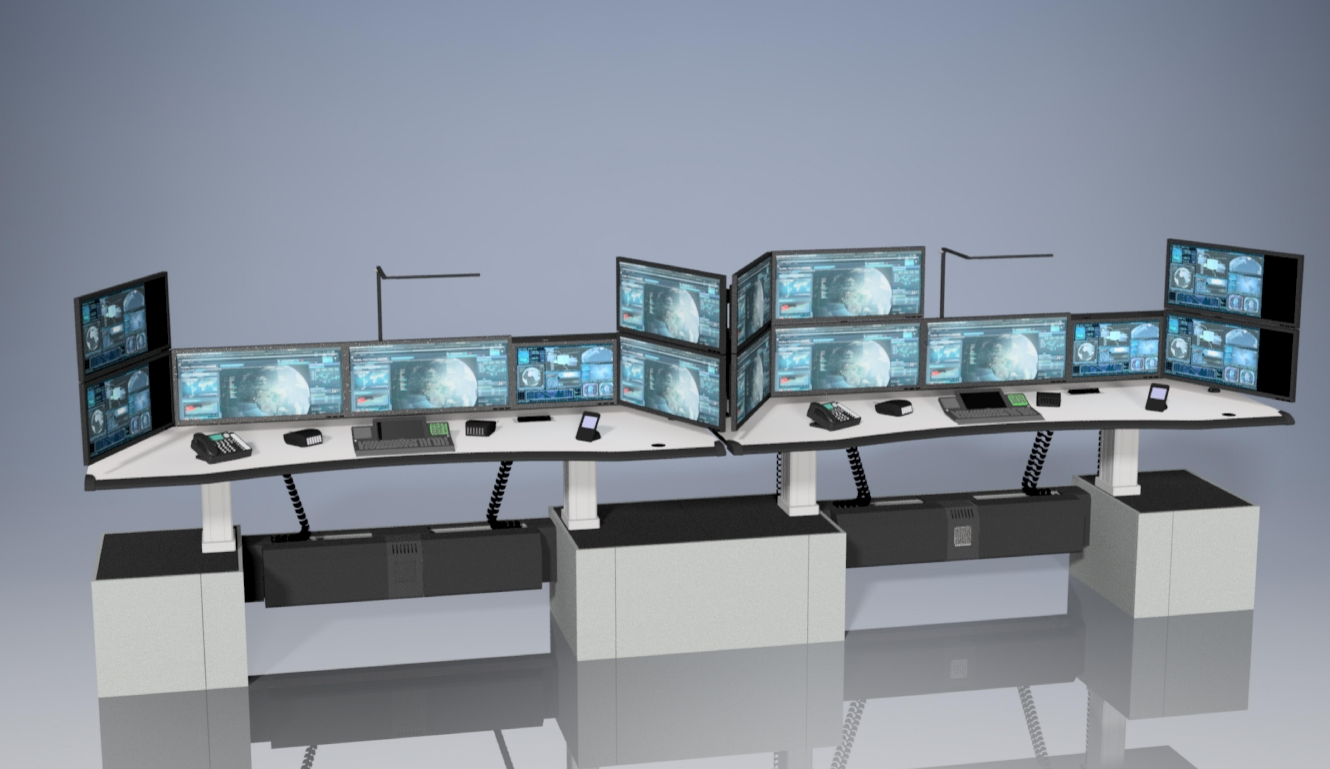 Designing the Perfect Control Room Workstation | Evans