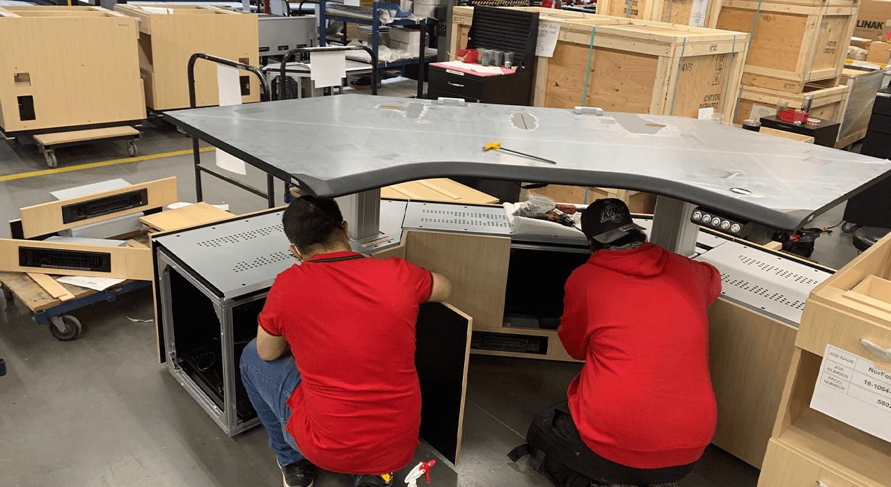 Consoles Designed for 24 Hour Operations - Holbrook RECC Case Study