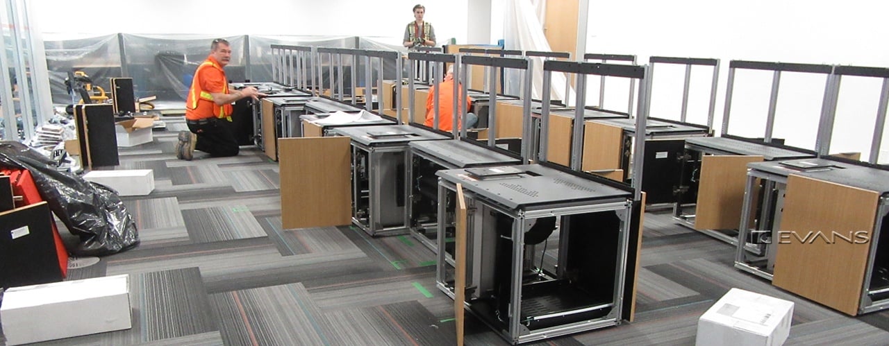 Control Room Installation - On-Site Expertise